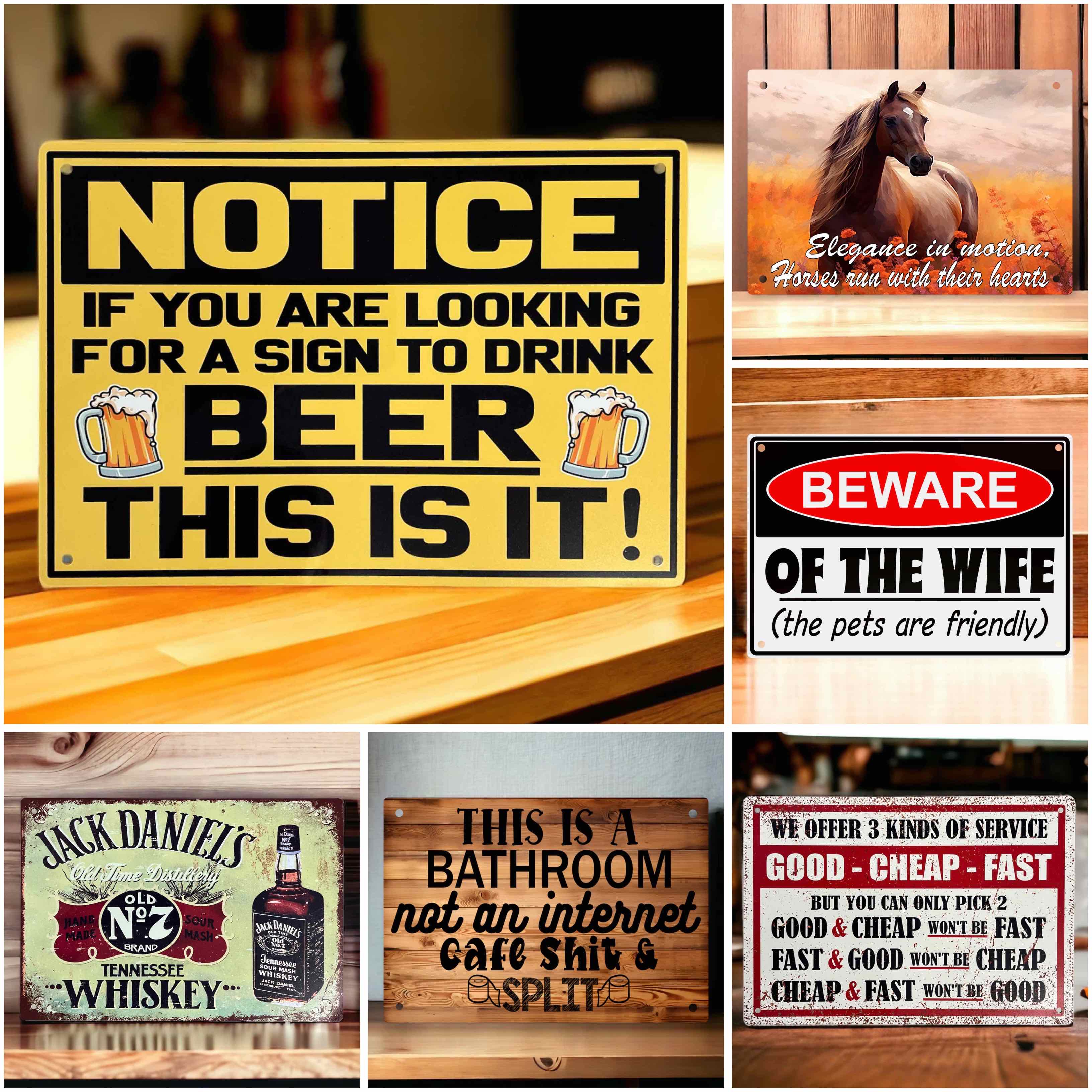 Aluminium Decor Sign Categories | Shop All Wall Art Styles – Laser ...