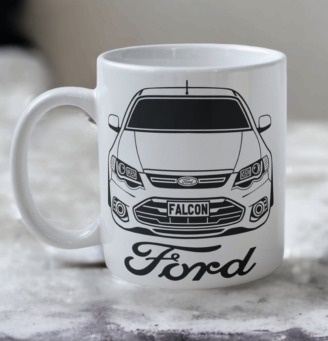 Ford FG Falcon Design Mug – Laser Design Creations